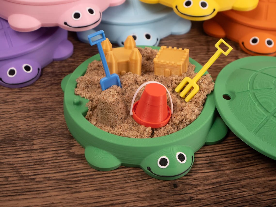 🔥Last Day: 49% OFF!🐢Mini Turtle Sandbox Desk Toy(No toys) – Handgiftsmart